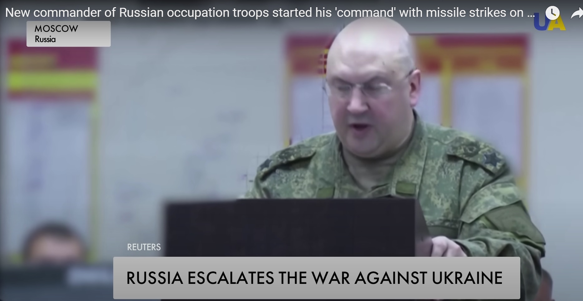 New commander of Russian occupation troops started his 'command' with ...