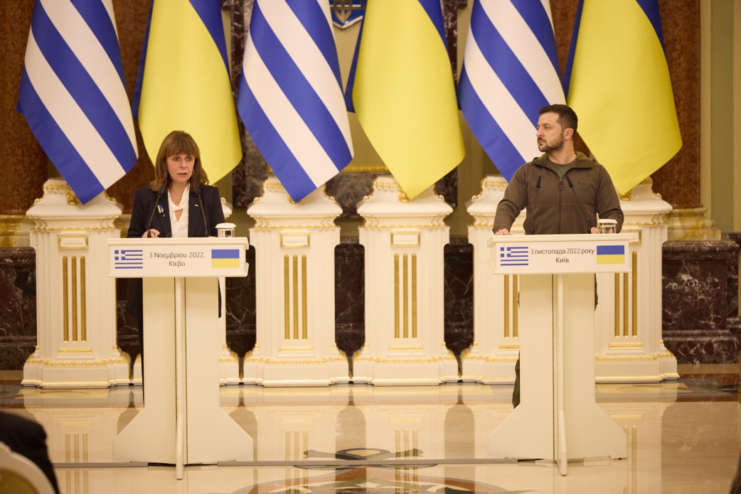 President of Ukraine had a meeting with the President of Greece - Freedom