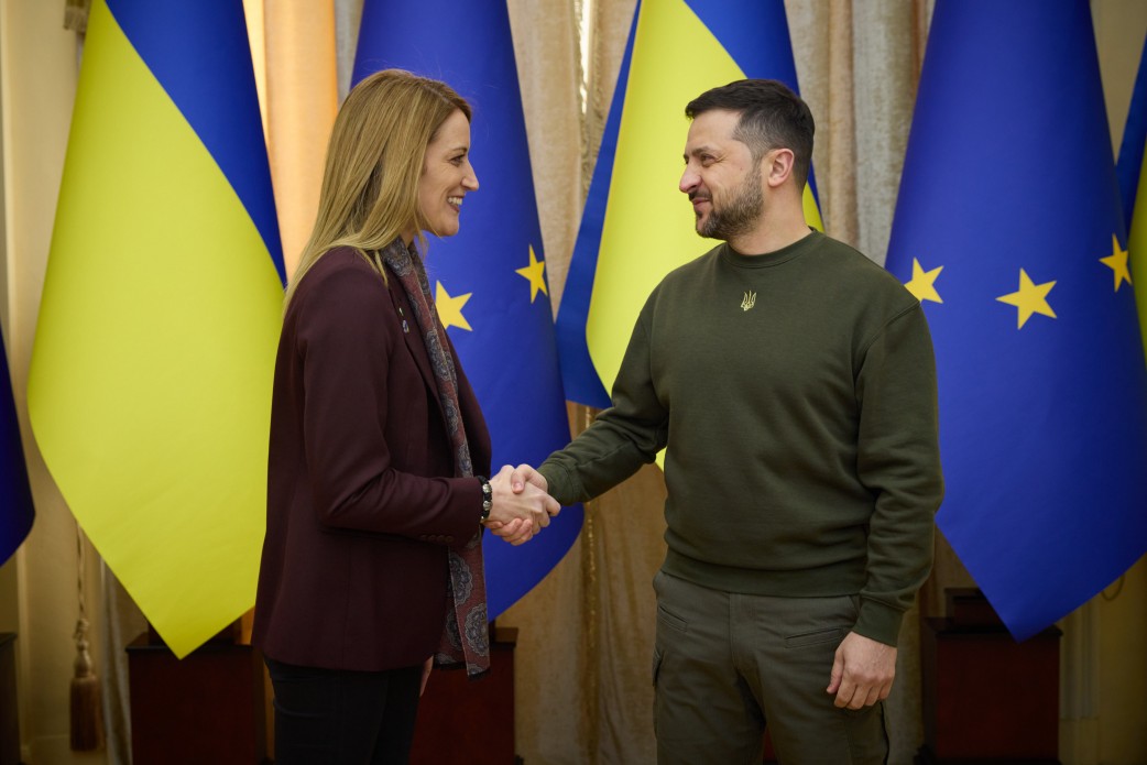 President of Ukraine meets with President of European Parliament in ...