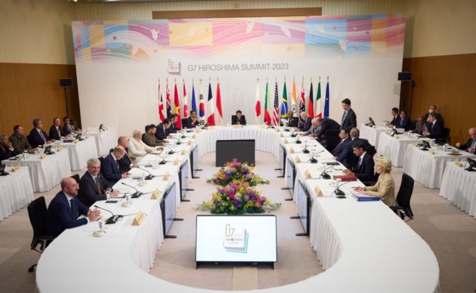Zelensky's presence at the G7 summit is a historic moment, and the tour ...
